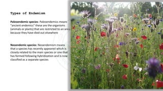 Endemic species | PPTX