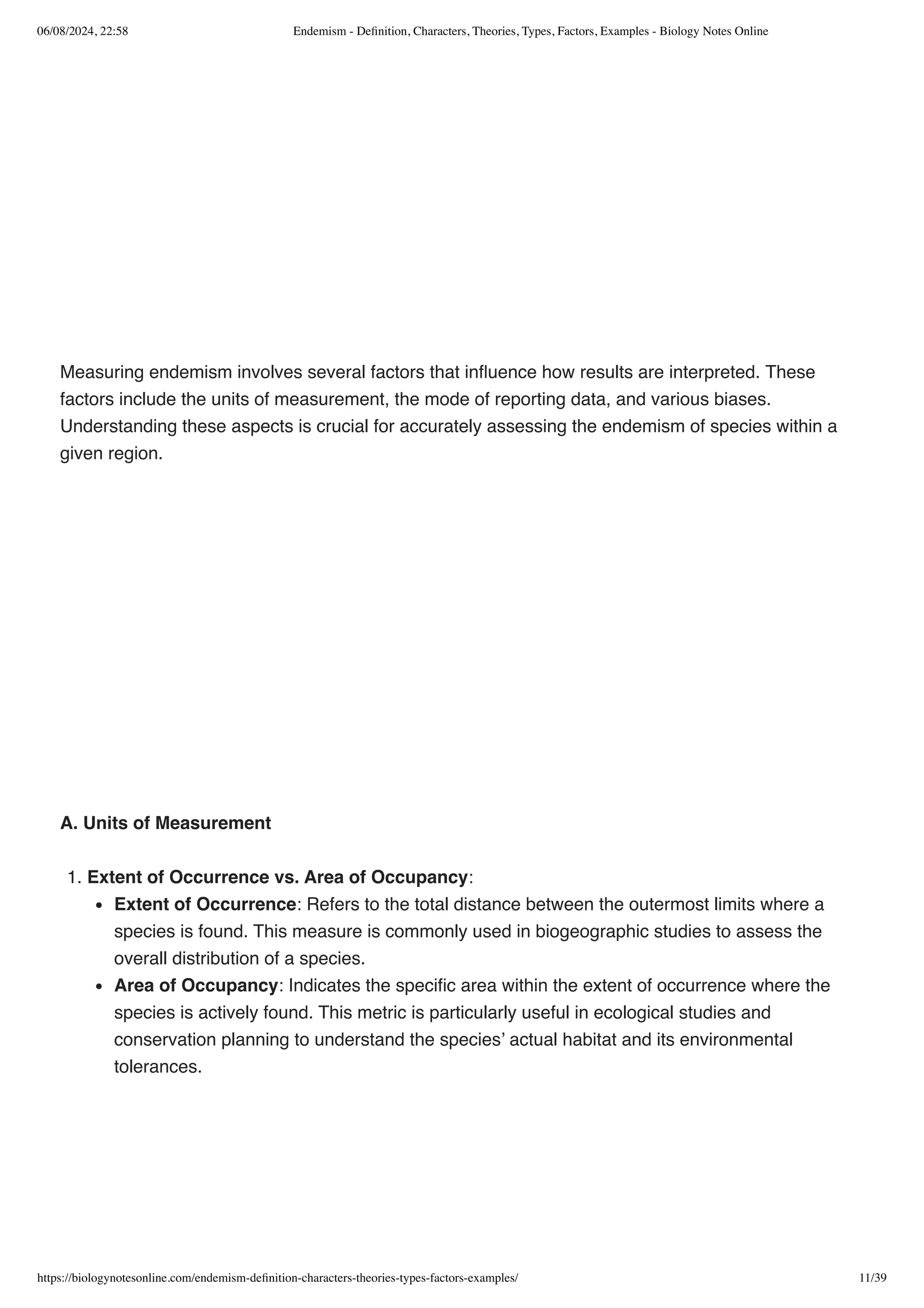 Endemism - Definition, Characters, Theories, Types, Factors, Examples ...