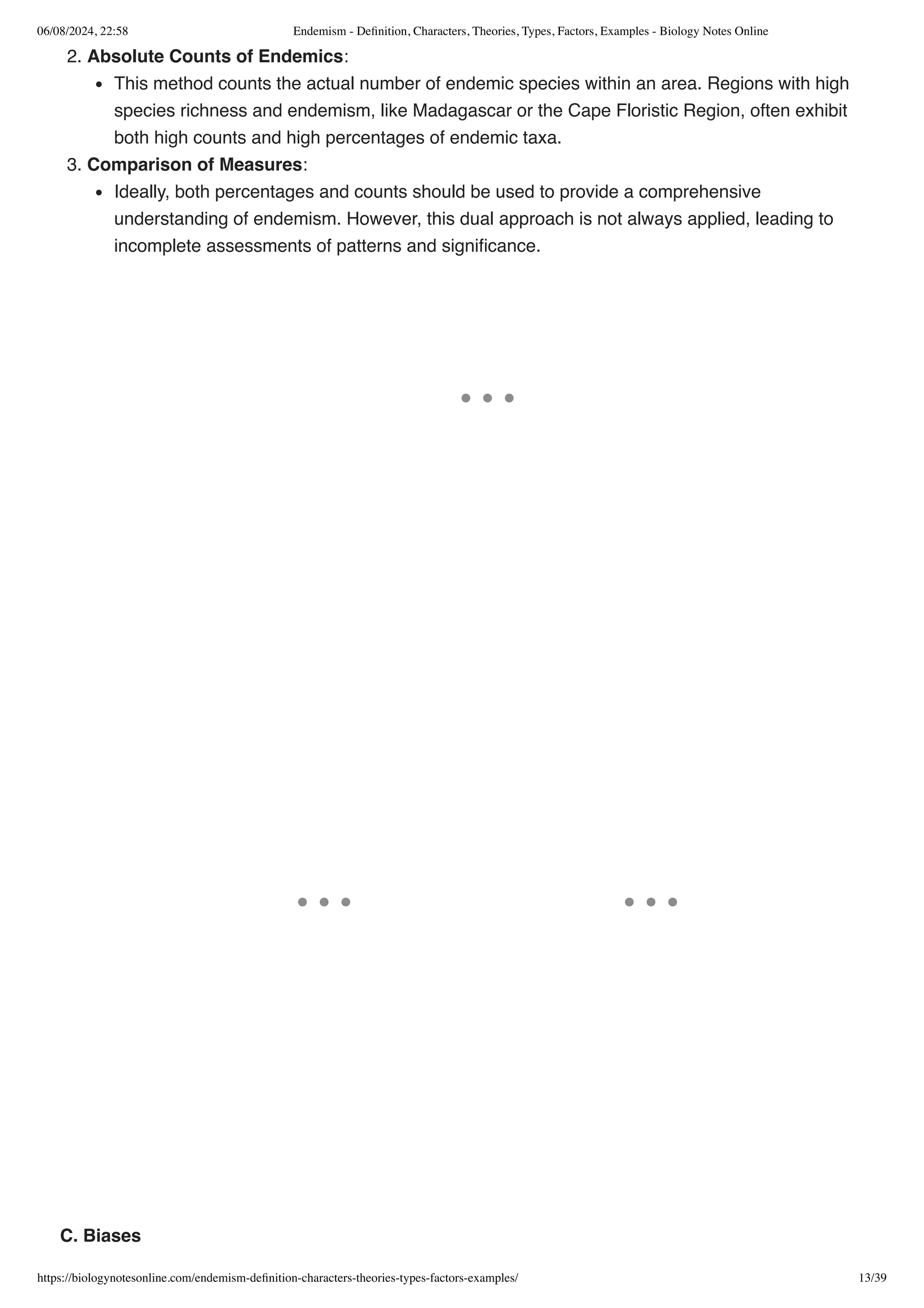 Endemism - Definition, Characters, Theories, Types, Factors, Examples ...