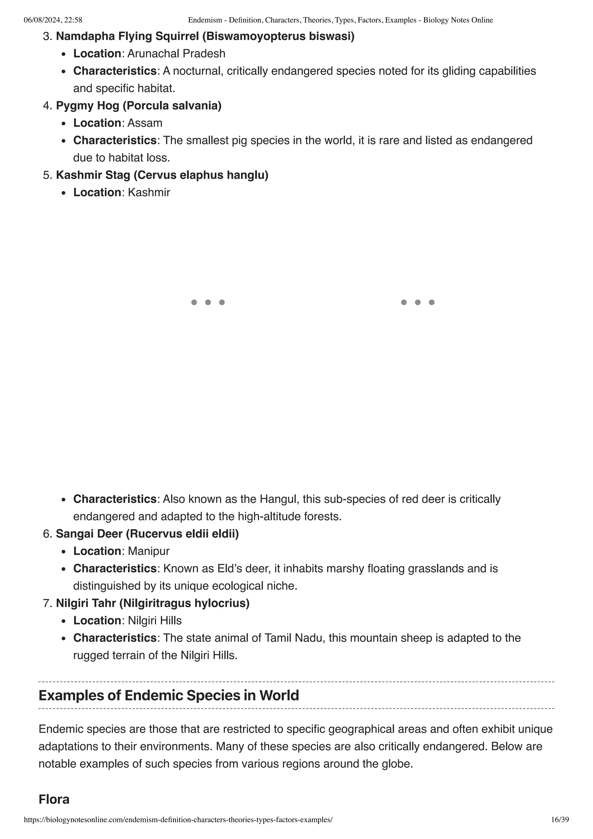 Endemism - Definition, Characters, Theories, Types, Factors, Examples ...