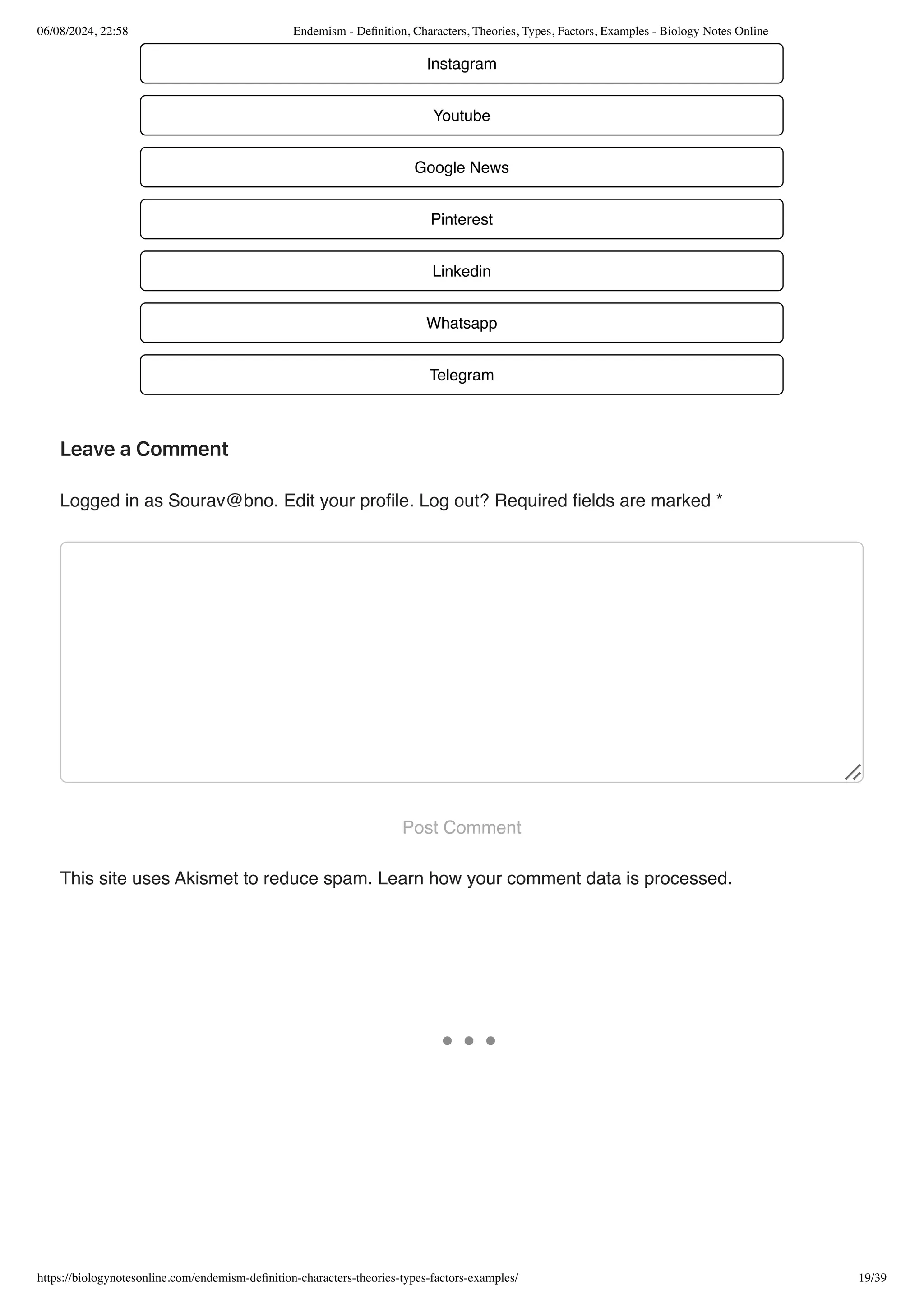 Endemism - Definition, Characters, Theories, Types, Factors, Examples ...