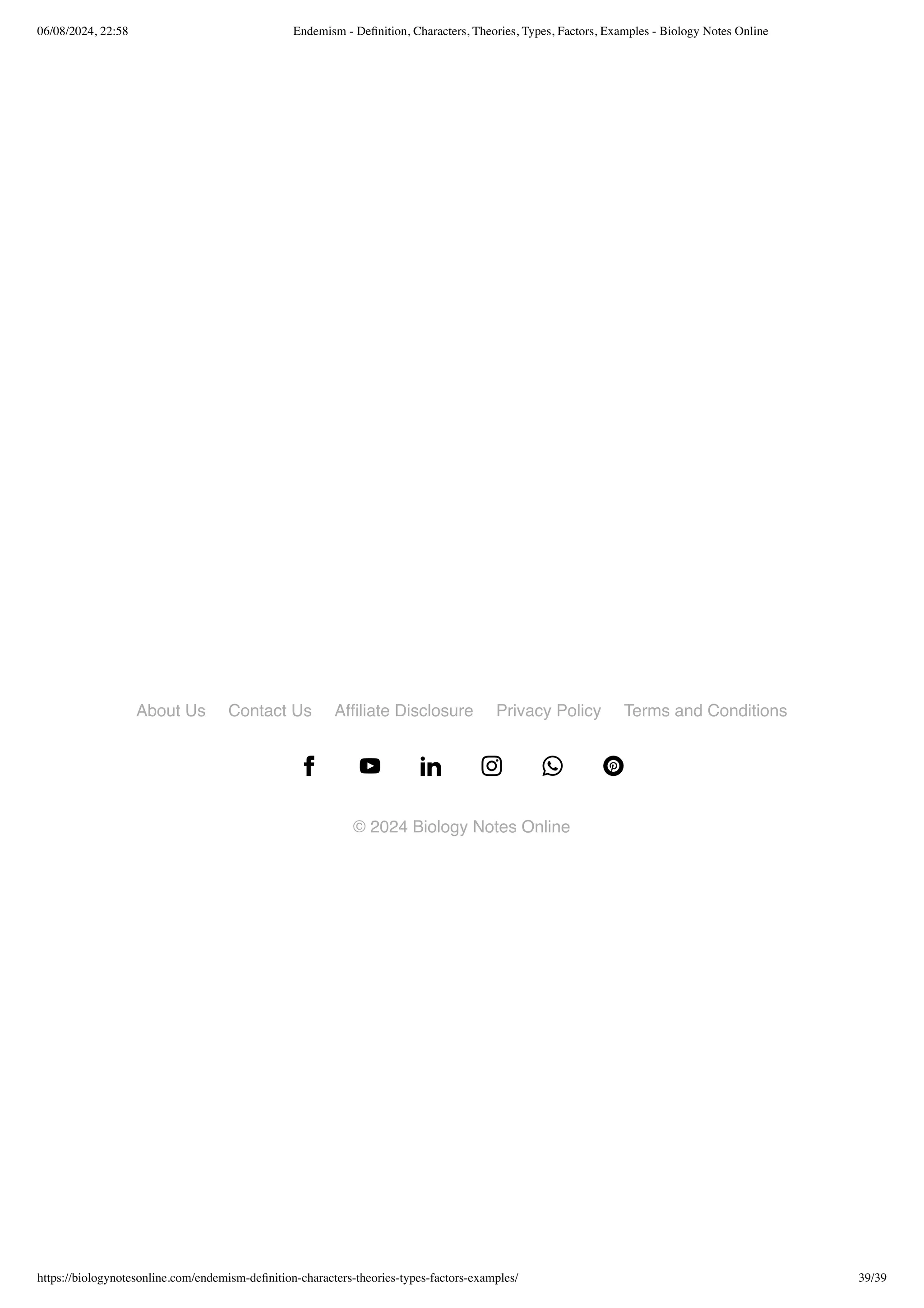 Endemism - Definition, Characters, Theories, Types, Factors, Examples ...