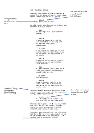 Ender's Game script | DOCX