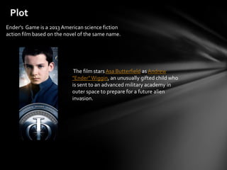 Ender game's project | PPT