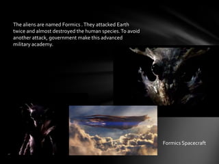 Ender game's project | PPT