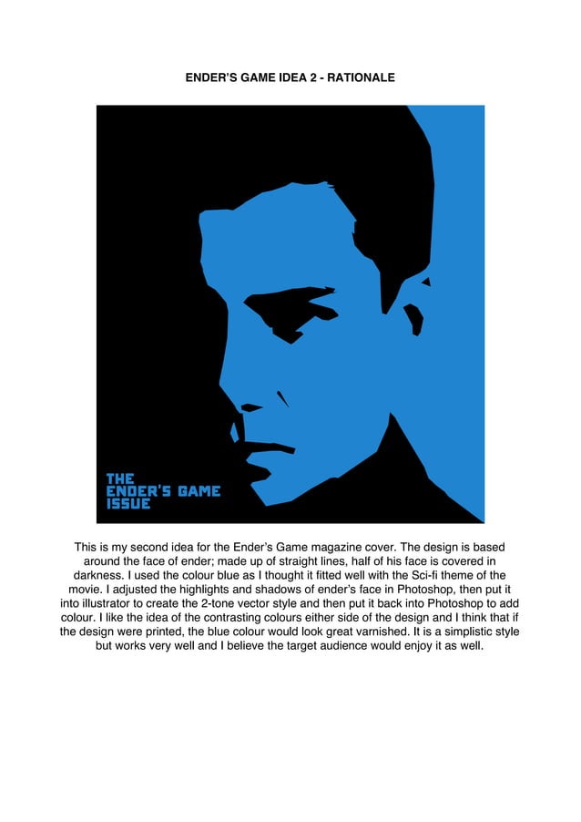 Ender’s game idea 2 | PDF