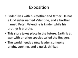 Ender's game plotline | PPTX