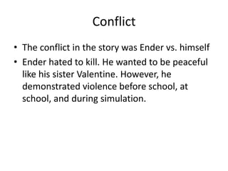Ender's game plotline | PPTX