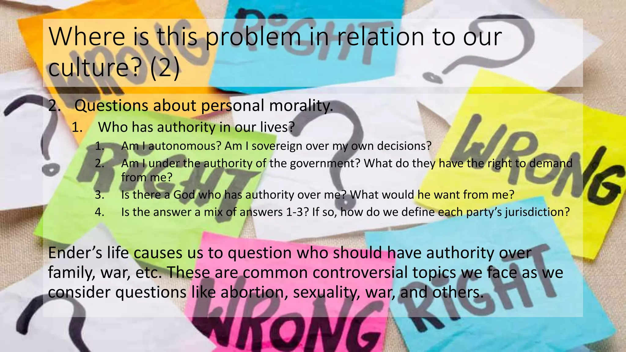 Ender’s Game Presentation | PPTX