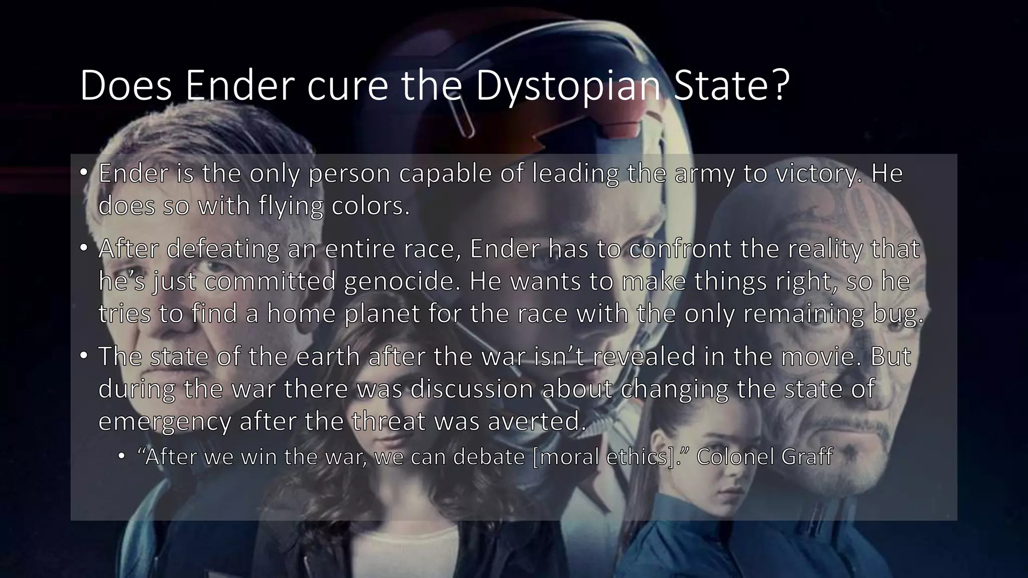 Ender’s Game Presentation | PPTX