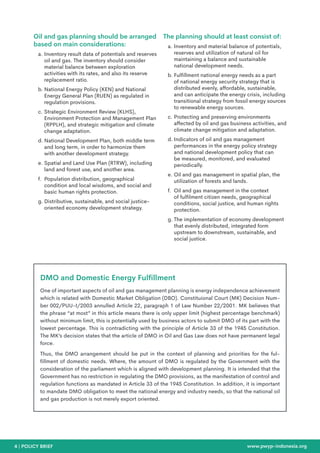 Main Ideas of PWYP Indonesia Coalition Proposal on the Revision Oil and Gas Law Number 22 Year ...