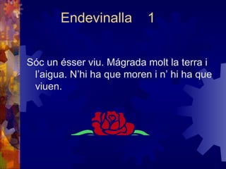 Endevinalles | PPT