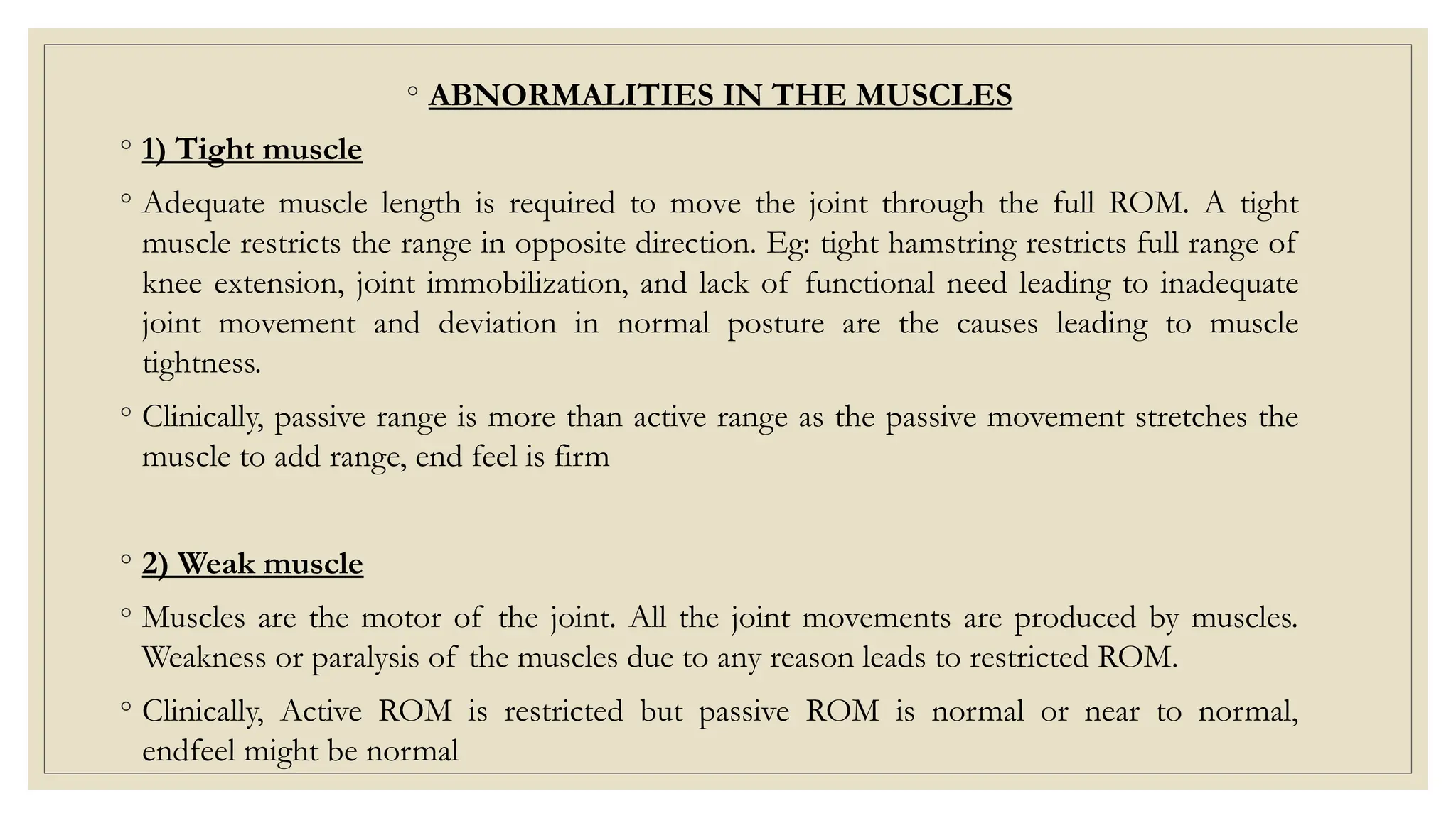 End feel and types in Exercise therapy.pptx