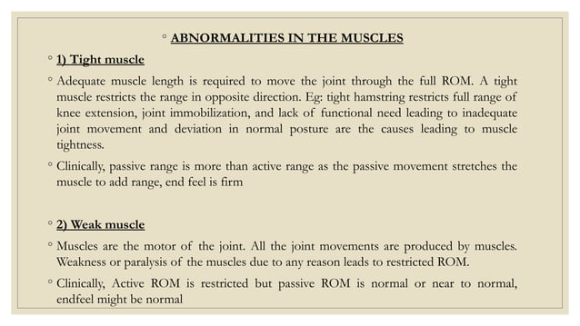 End feel and types in Exercise therapy.pptx