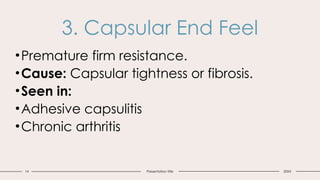 END FEEL AND ITS TYPES-SHREYA S AMIN.pptx