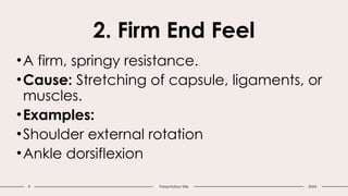 END FEEL AND ITS TYPES-SHREYA S AMIN.pptx