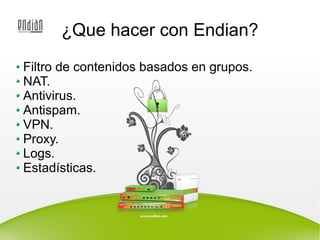 Endian firewall, administracion de redes corporativas. | PDF