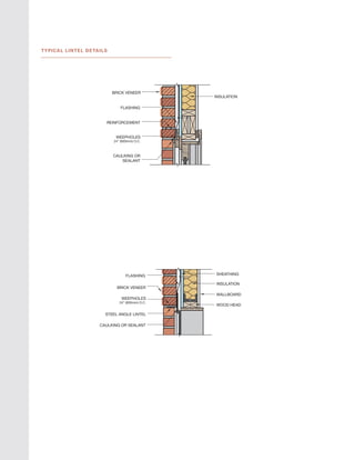Endicott brick construction details | PDF