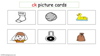 Teaching Kids Ending Digraphs ck, nt, tch | PDF