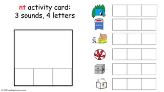 Teaching Kids Ending Digraphs ck, nt, tch | PDF