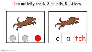 Teaching Kids Ending Digraphs ck, nt, tch | PDF