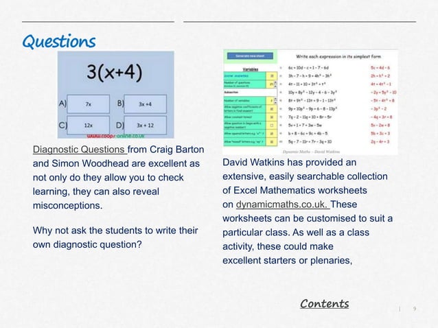 Endings mathematics lessons | PPTX | Educational Assessment | Education