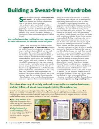 Ending sweatshops by Green America | PDF