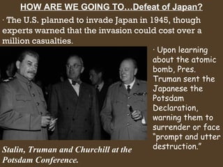 Ending WWII | PPT