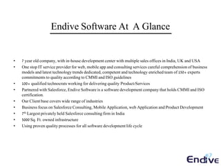 Endive Company Profile | PPT