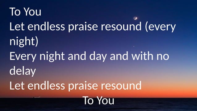 ENDLESS - PRAISE powerpoint.pptx