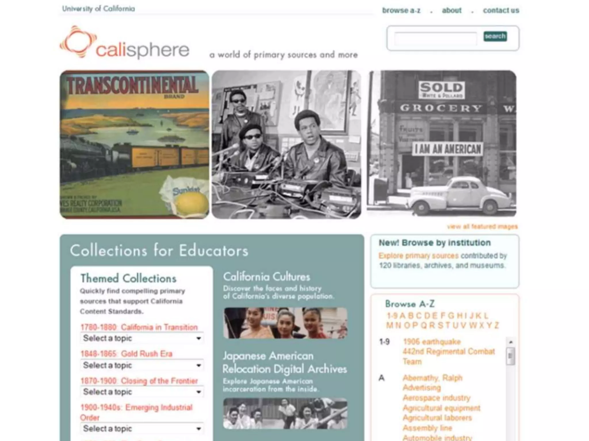 Calisphere: New Modes for Contributing, New Modes for Access | PPT