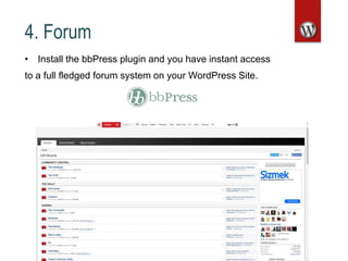 EndLess Possibilities With Wordpress | PPT