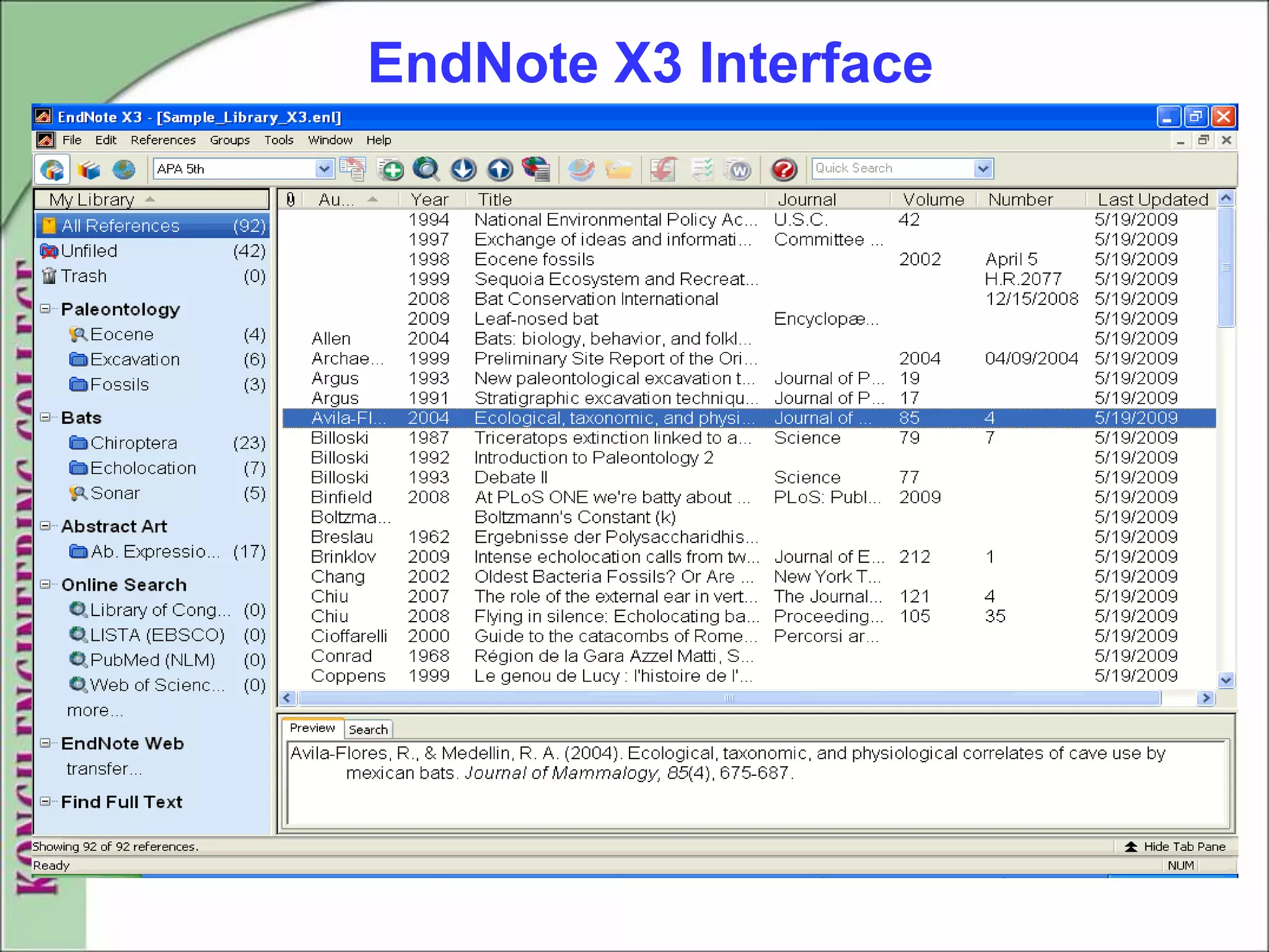 Reference Style And Endnote Pdf Desktop Publishing Computer Software And Applications