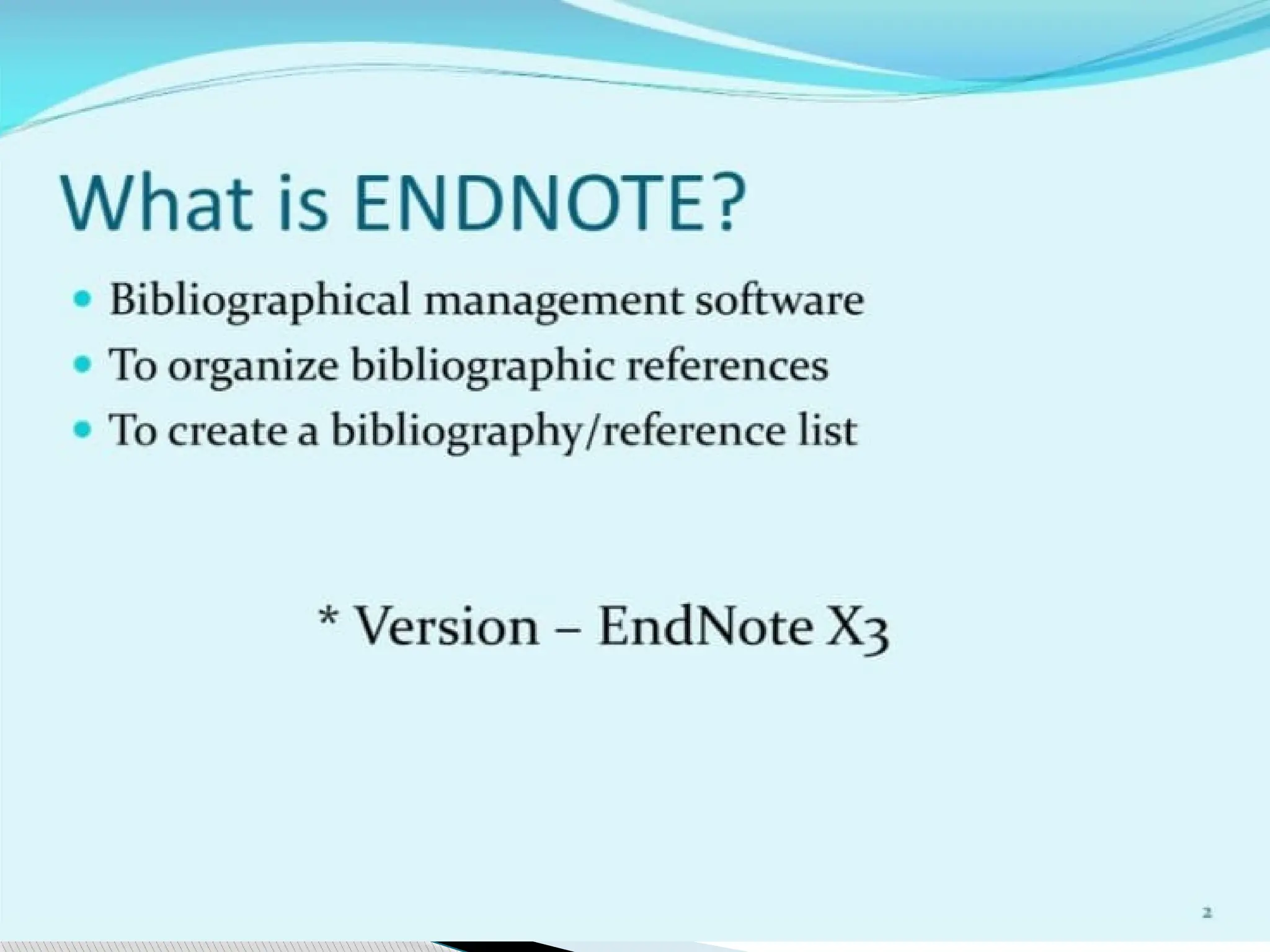 ENDNOTE refrencing how to do step by step.. | PPTX