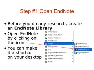 Research Simplified Using EndNote | PPT