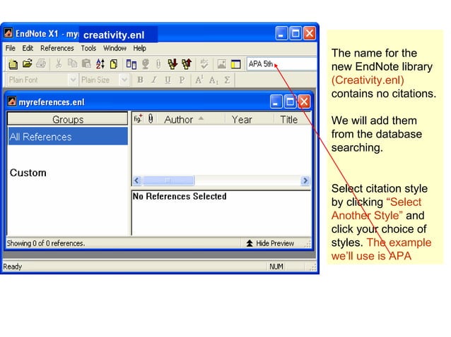 Research Simplified Using EndNote | PPT