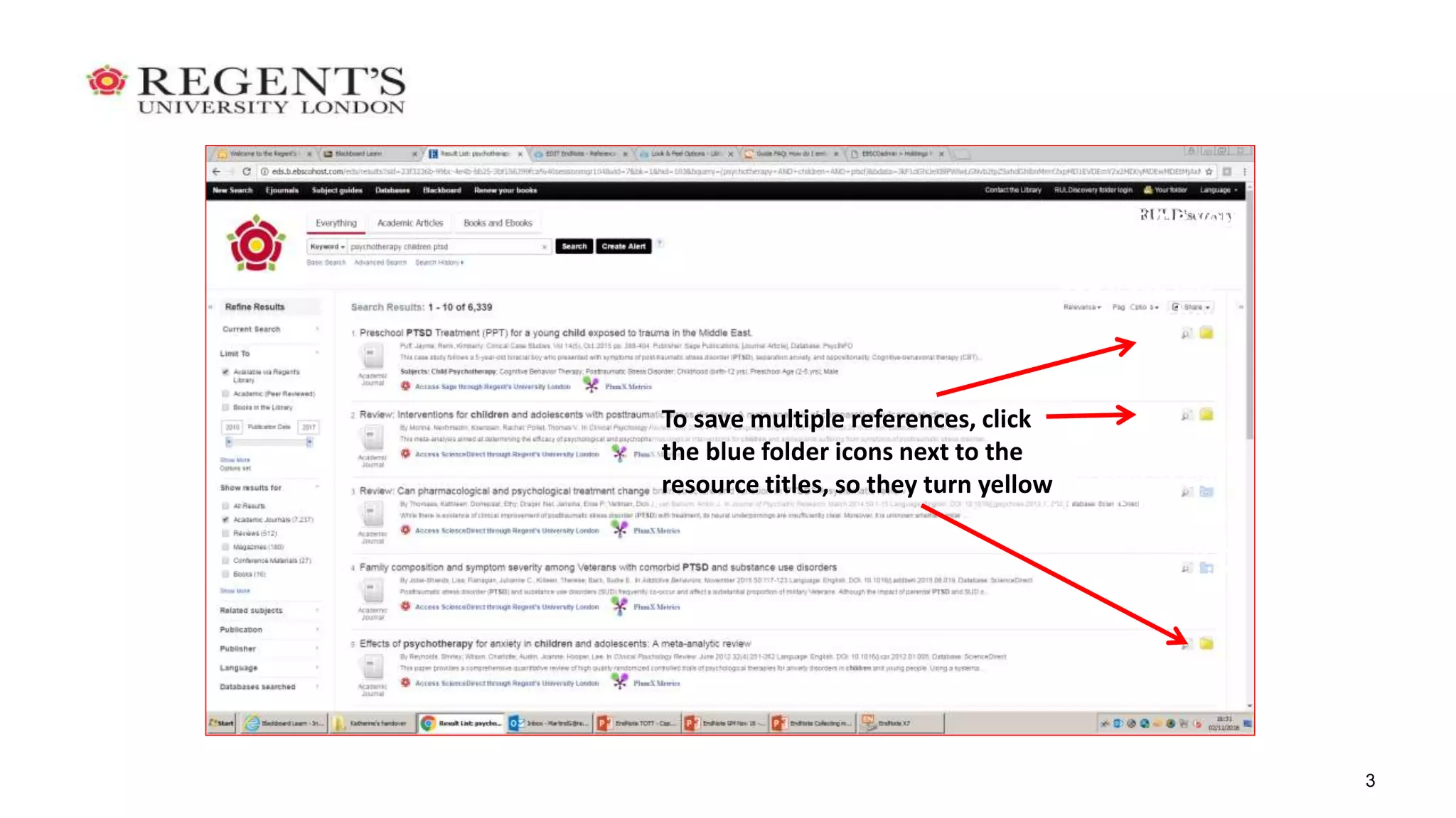 End note How to add multiple references | PPT