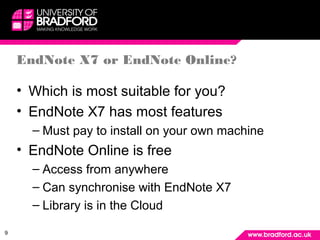 End note for researchers | PPT