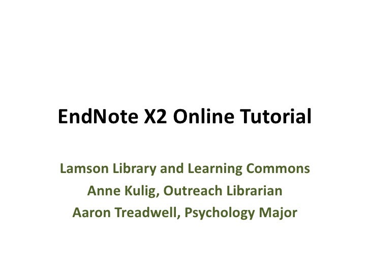 How To Use Endnote Online In Word Sasvancouver How To Use Endnote Online In Word Sasvancouver