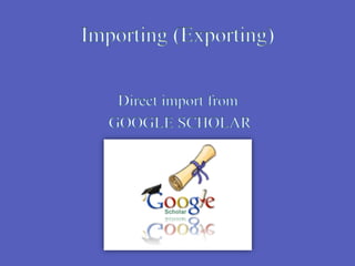 End note training | PPT