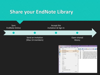 EndNote training for beginners(201411) ppt_upload | PPT