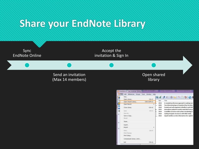 EndNote training for beginners(201411) ppt_upload | PPT
