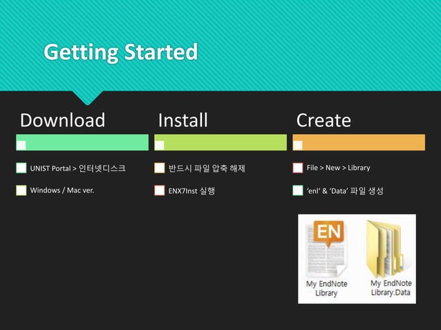 EndNote training for beginners(201411) ppt_upload | PPT