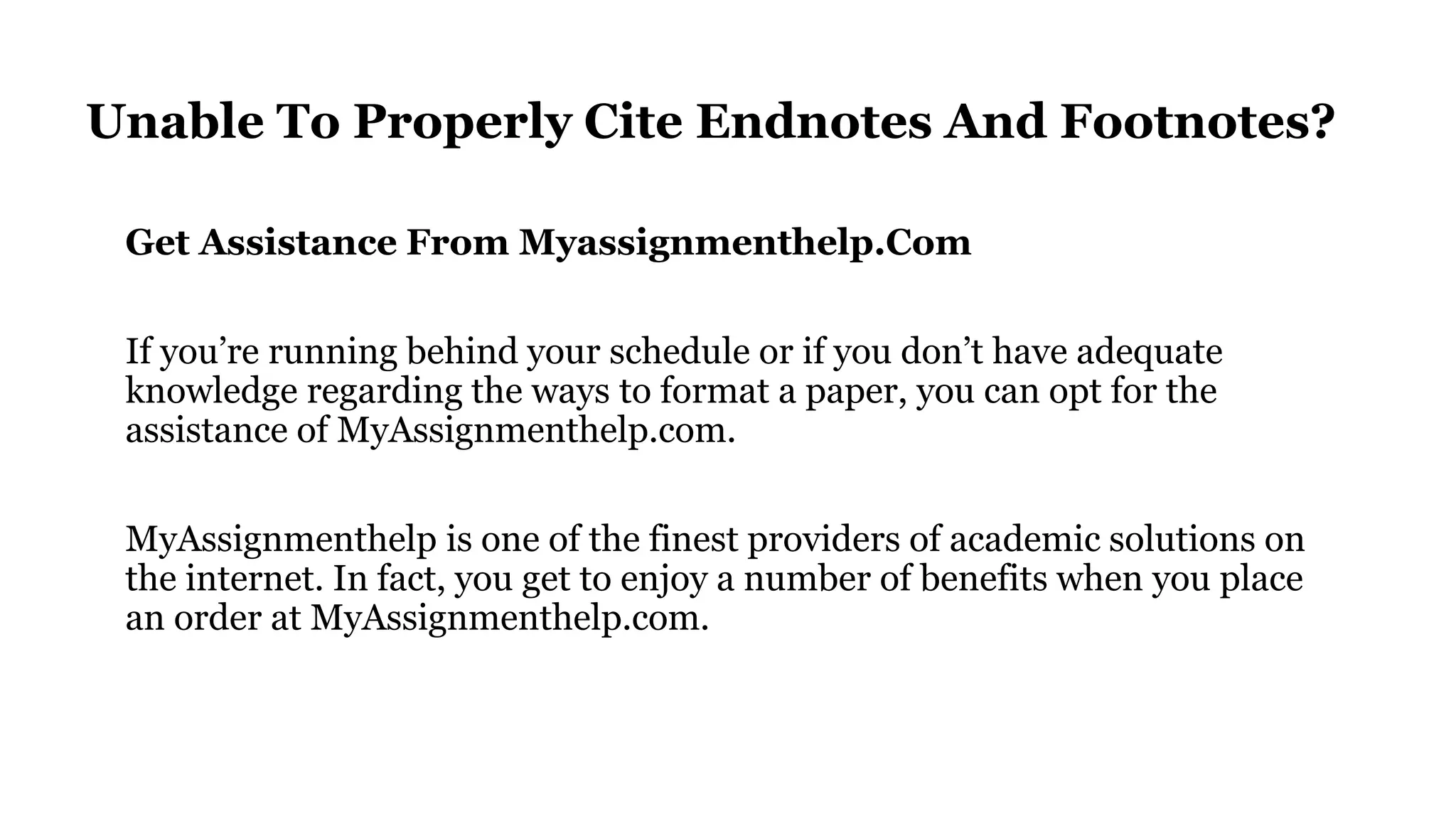 Endnote vs footnote | PPTX
