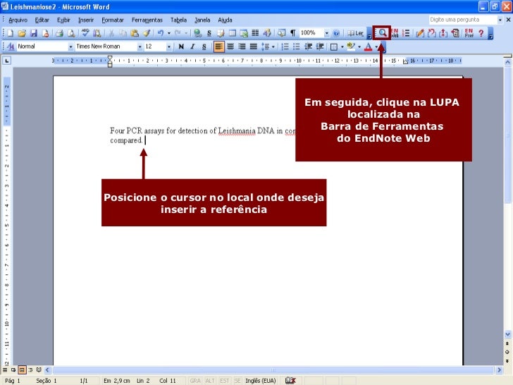 How To Use Endnote Online In Word Sasvancouver How To Use Endnote Online In Word Sasvancouver