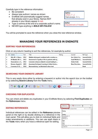 EndNote X6 | PDF