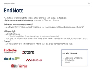 End notex7 for new users english | PPT