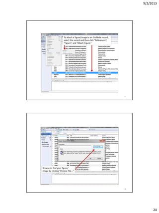 EndNote X7 Fall 2013 | PDF