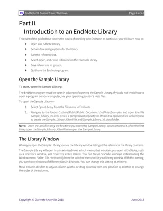 End note x9_guided_tour-windows | PDF