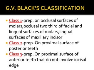 FUNDAMENTALS OF TOOTH PREPARATION (SUMMARY) | PPTX | Dental Health ...